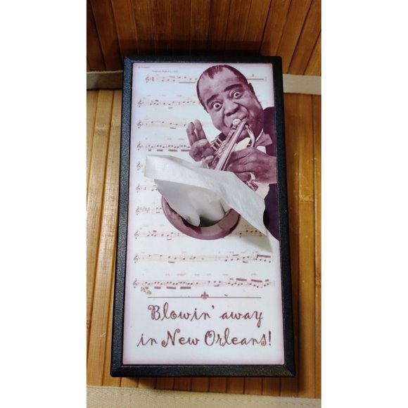 Unbranded | Accents | New Orleans Louis Armstrong Playing Blowing ...